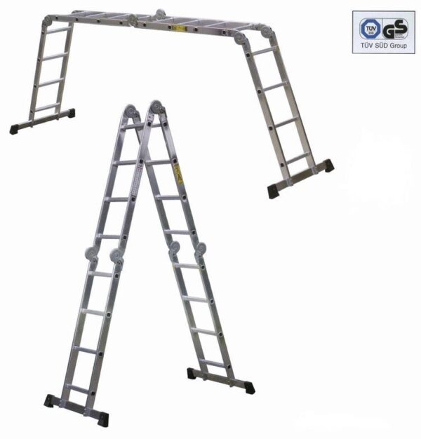 Aluminium Foldable Ladder 4×4 – WJA Distributors – DIY & Professional ...